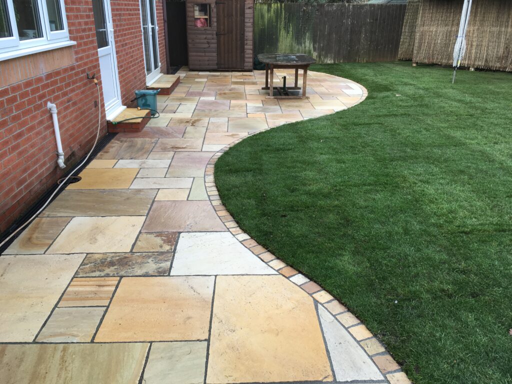 Mint Sandstone Setts - Sheds Cardiff